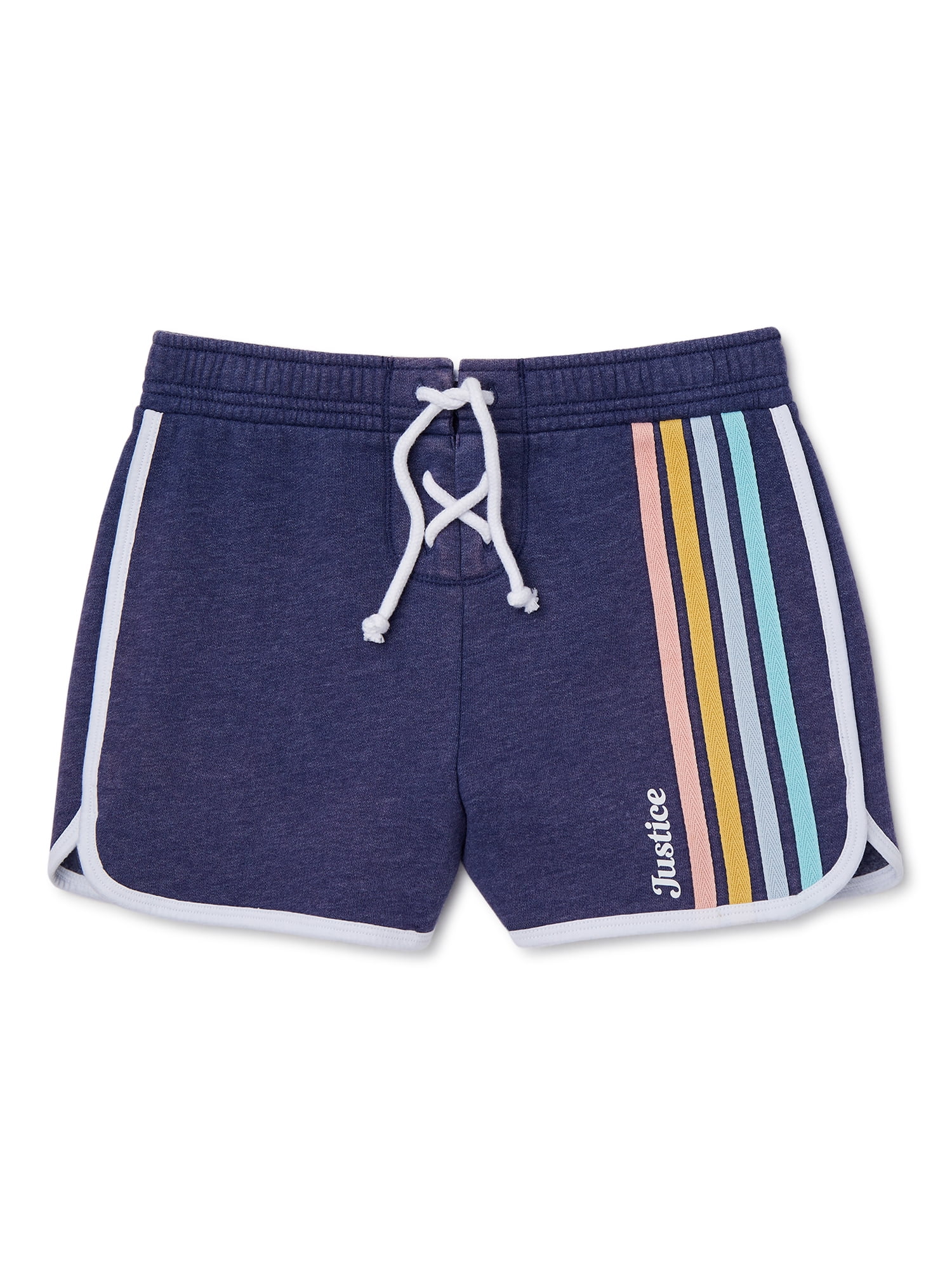 Justice Girls Drawstring Play Shorts, Sizes 5-18 & Plus - Walmart.com
