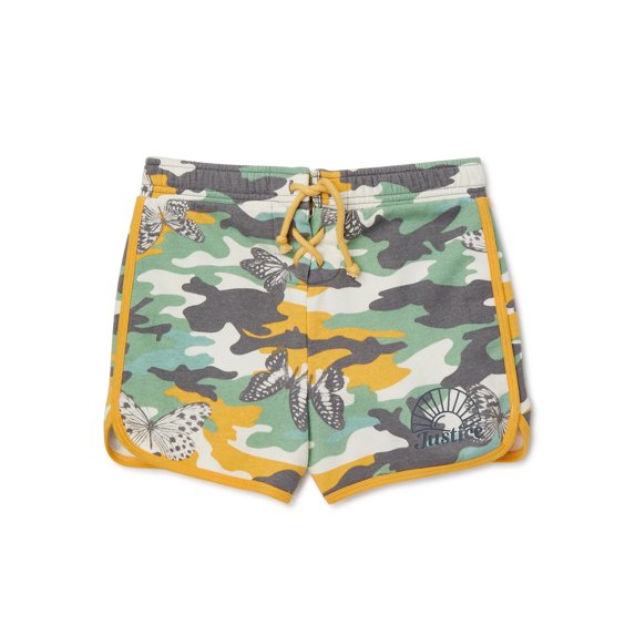 Justice Girls Drawstring Play Shorts, Sizes 5-18 & Plus - Walmart.com