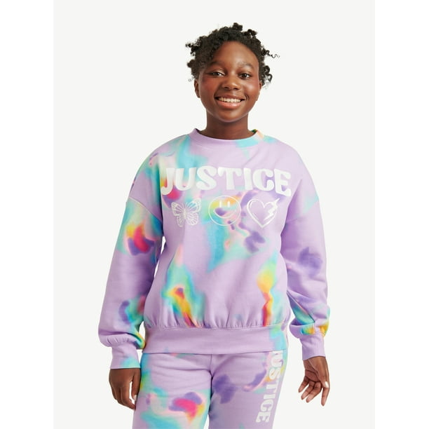 Justice Girls EDF Crew Top, Sizes - XS-XLP - Walmart Business Supplies