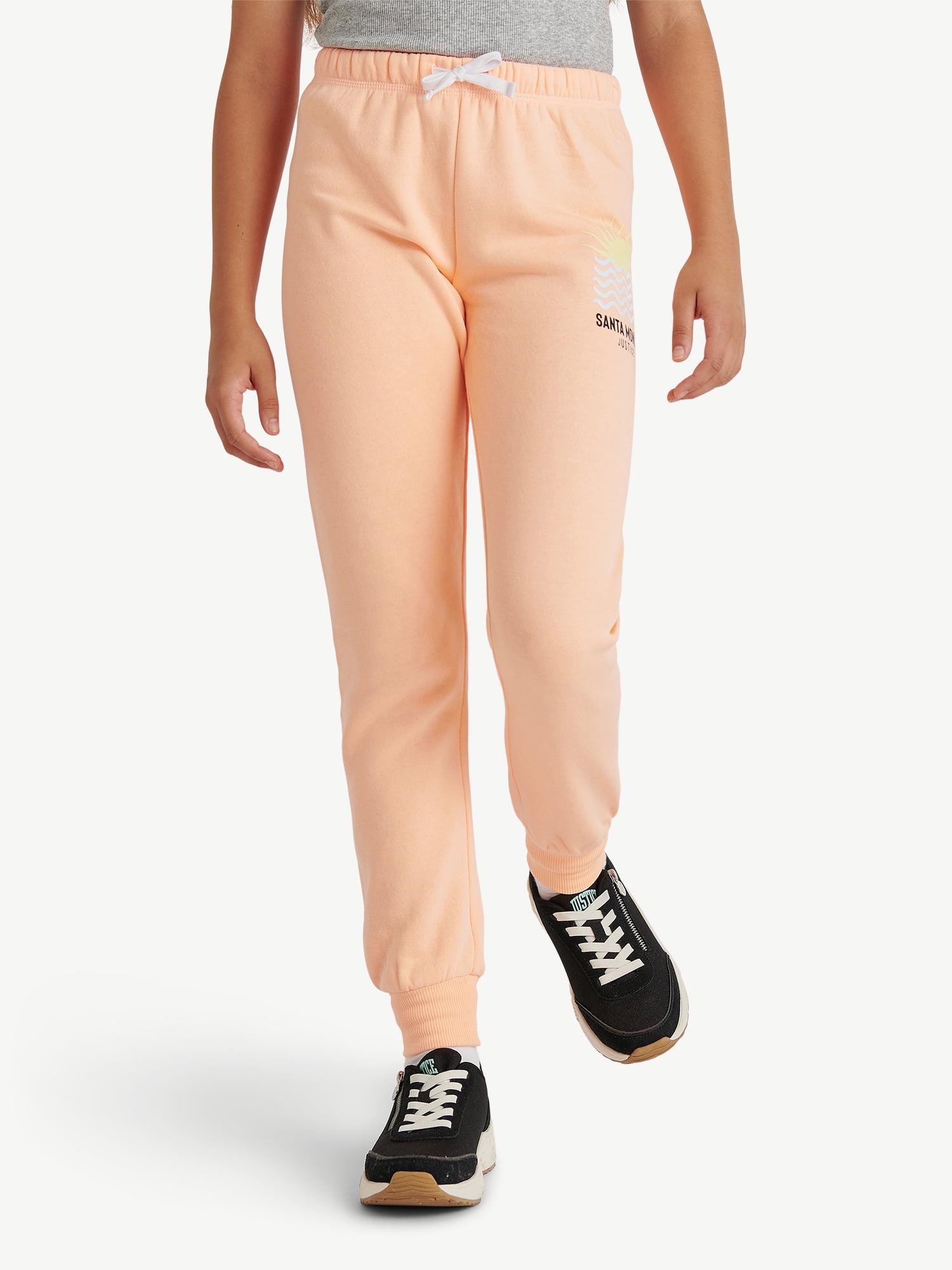 Justice Girls Everyday Fleece Jogger Sweatpants, Sizes XS - XLP ...