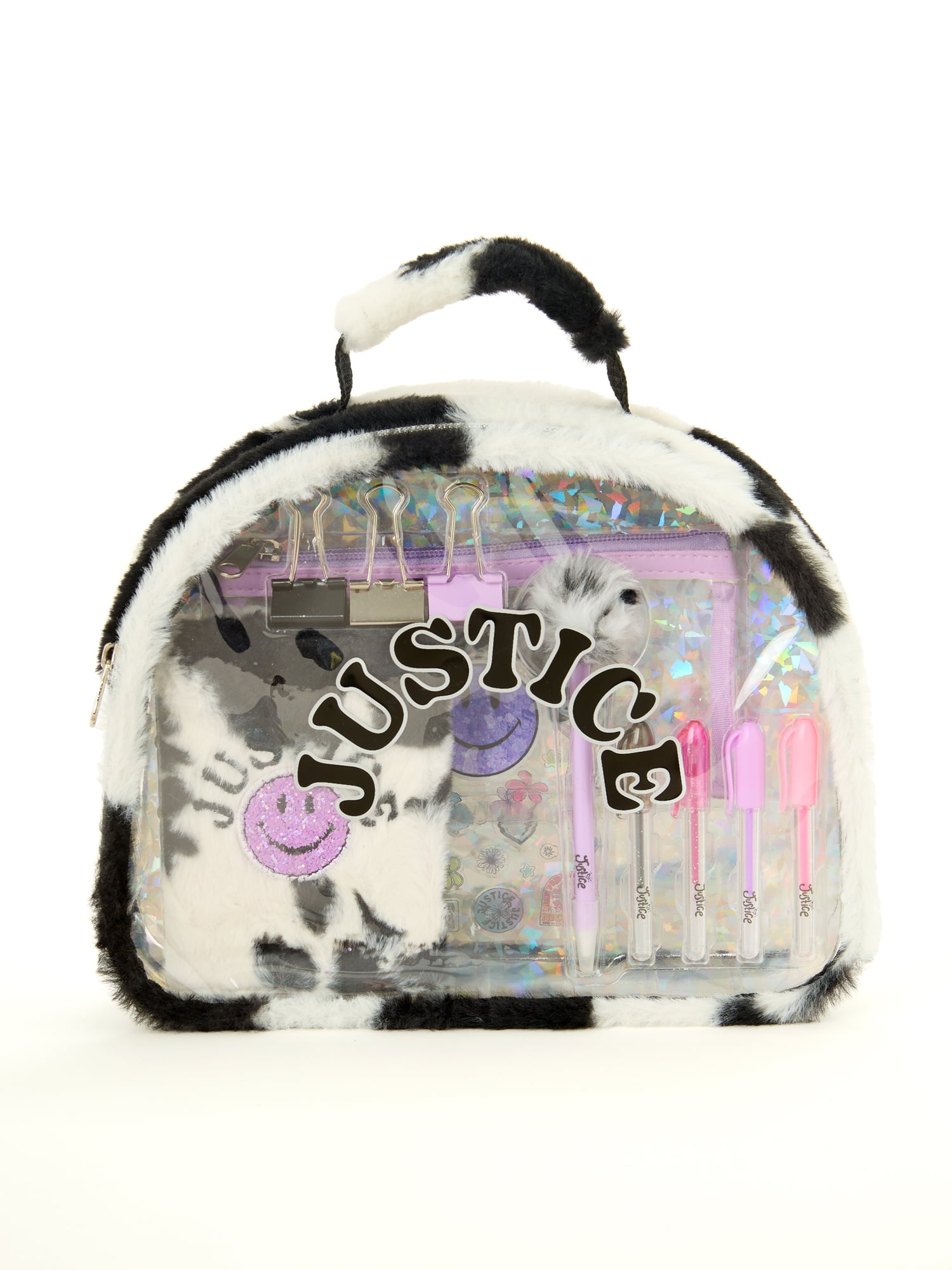 Justice Girls Emoji 12-Piece Stationary Set, Black - Walmart.com