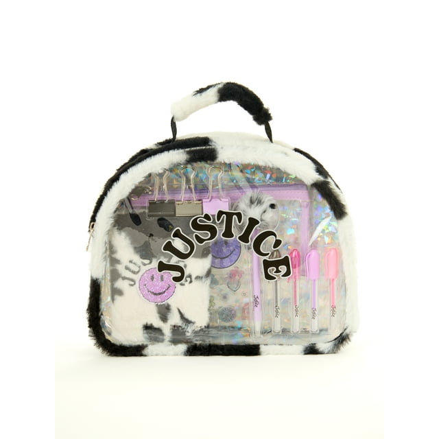 Justice Girls Emoji 12-Piece Stationary Set, Black - Walmart.com