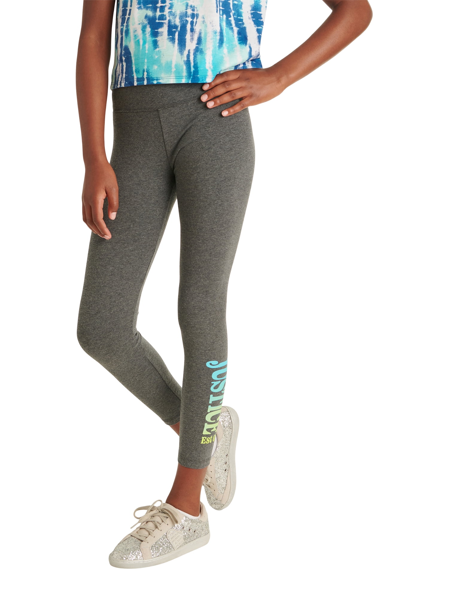 Justice Girls Cozy Comfy Graphic Leggings, Sizes XS-XLP - Walmart.com