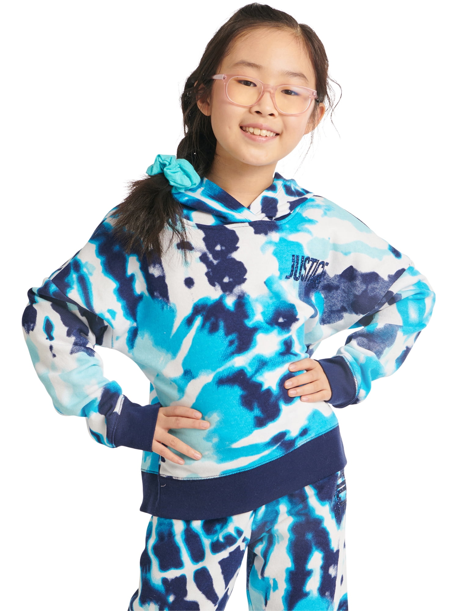 Justice Girls Fleece Hoodie, Sizes XS-XLP - Walmart.com