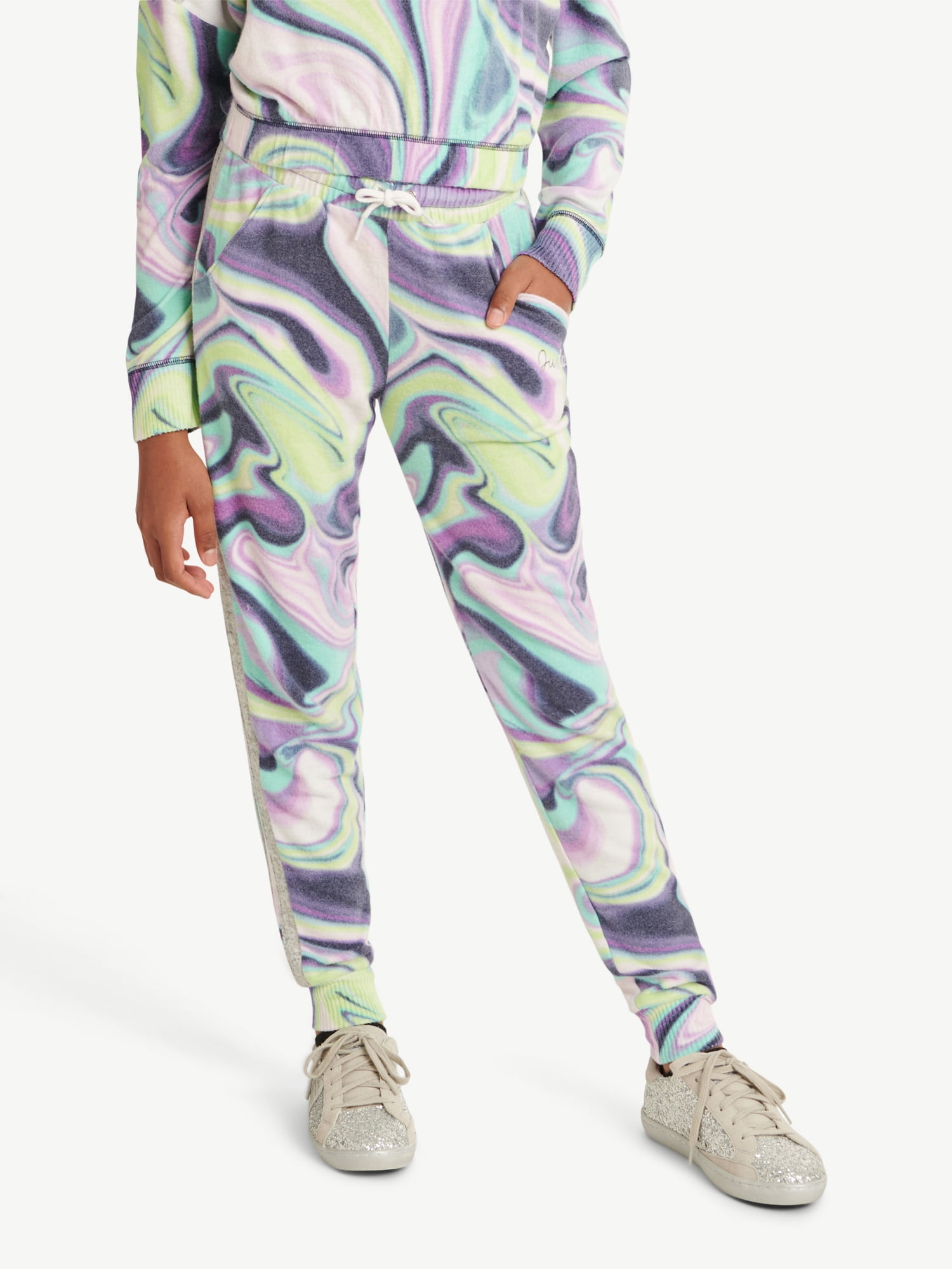 Justice Girls Hacci Joggers, Sizes XS-XLP - Walmart.com