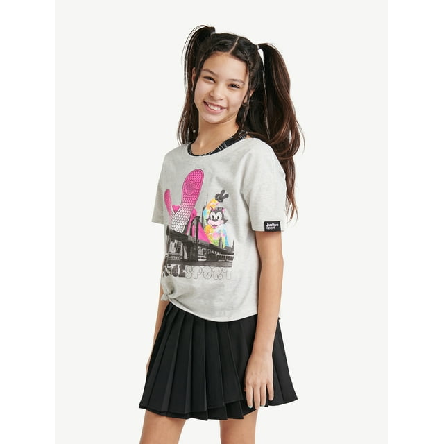 Justice Girls J-Sport 2fer T-Shirt, Sizes XS-XLP - Walmart.com