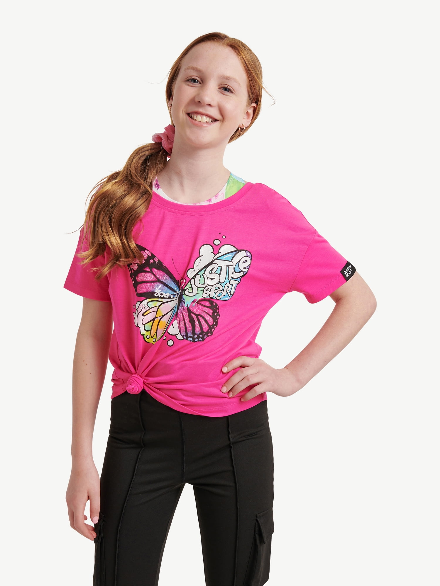 Justice J-Sport 2fer T-Shirt - Walmart.com