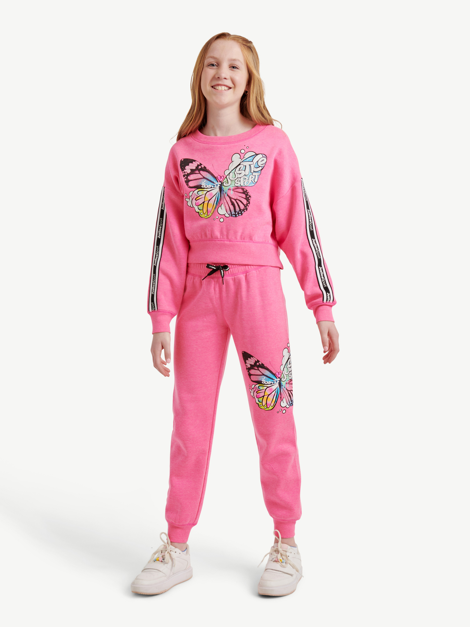 Justice Girls Collection X Shine Blocked 2-Piece Outfit Set, sizes XS ...