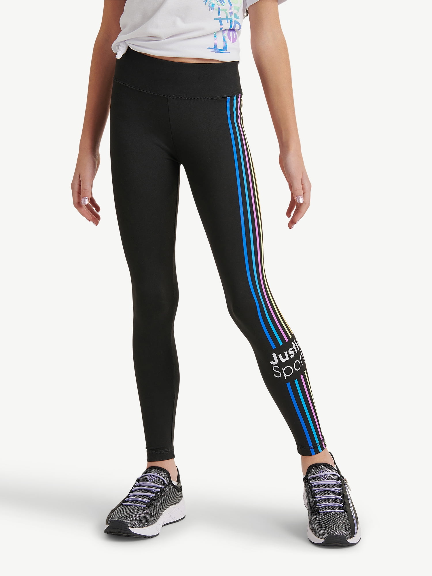 Justice Girls Jsport Legging, Sizes XS-XL & Plus - Walmart.com
