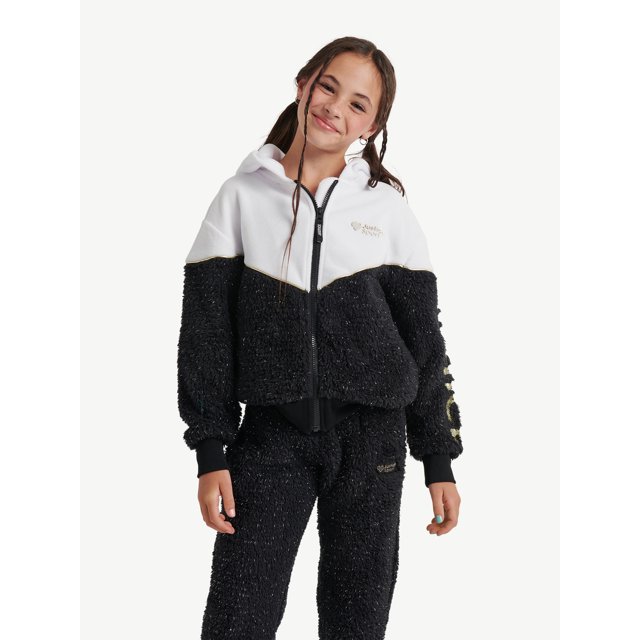 Justice Girls Jsport Sherpa Jacket, Sizes XS - XL & Plus - Walmart.com