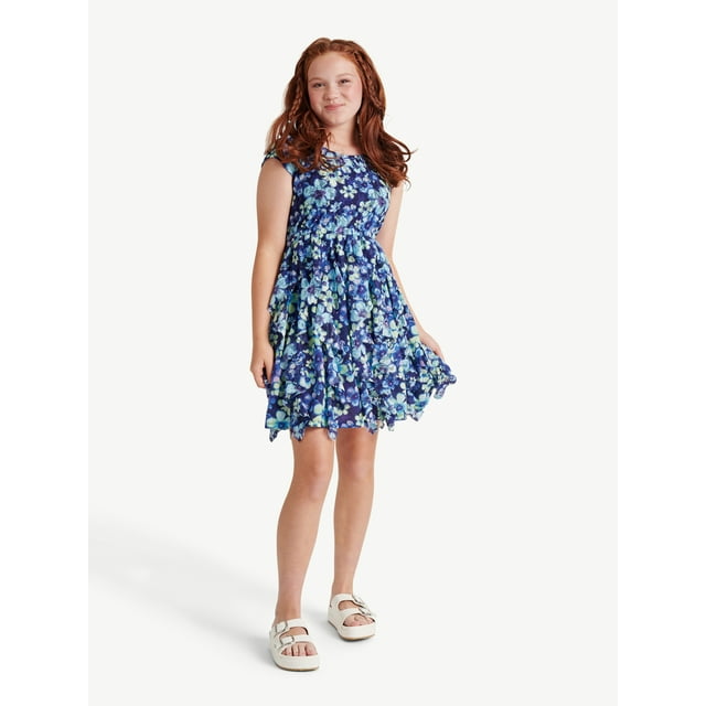 Justice Girls Lace Dress, Sizes XS-XL & Plus - Walmart.com