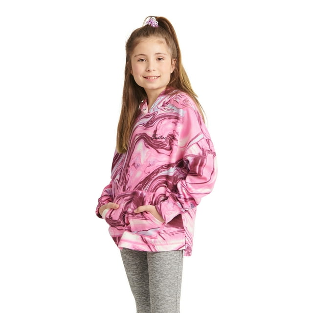 Justice Girls Marbled Sweatshirt, Sizes XS-XLP - Walmart.com