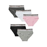 Justice Girls Oh So Soft Logo Bikini 5Pk Sz 6-16 - Walmart.com