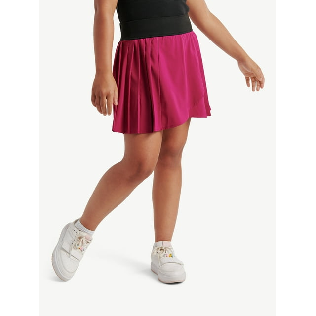 Justice Girls Pleated Cross Over Skirt, Sizes XS-XLP - Walmart.com