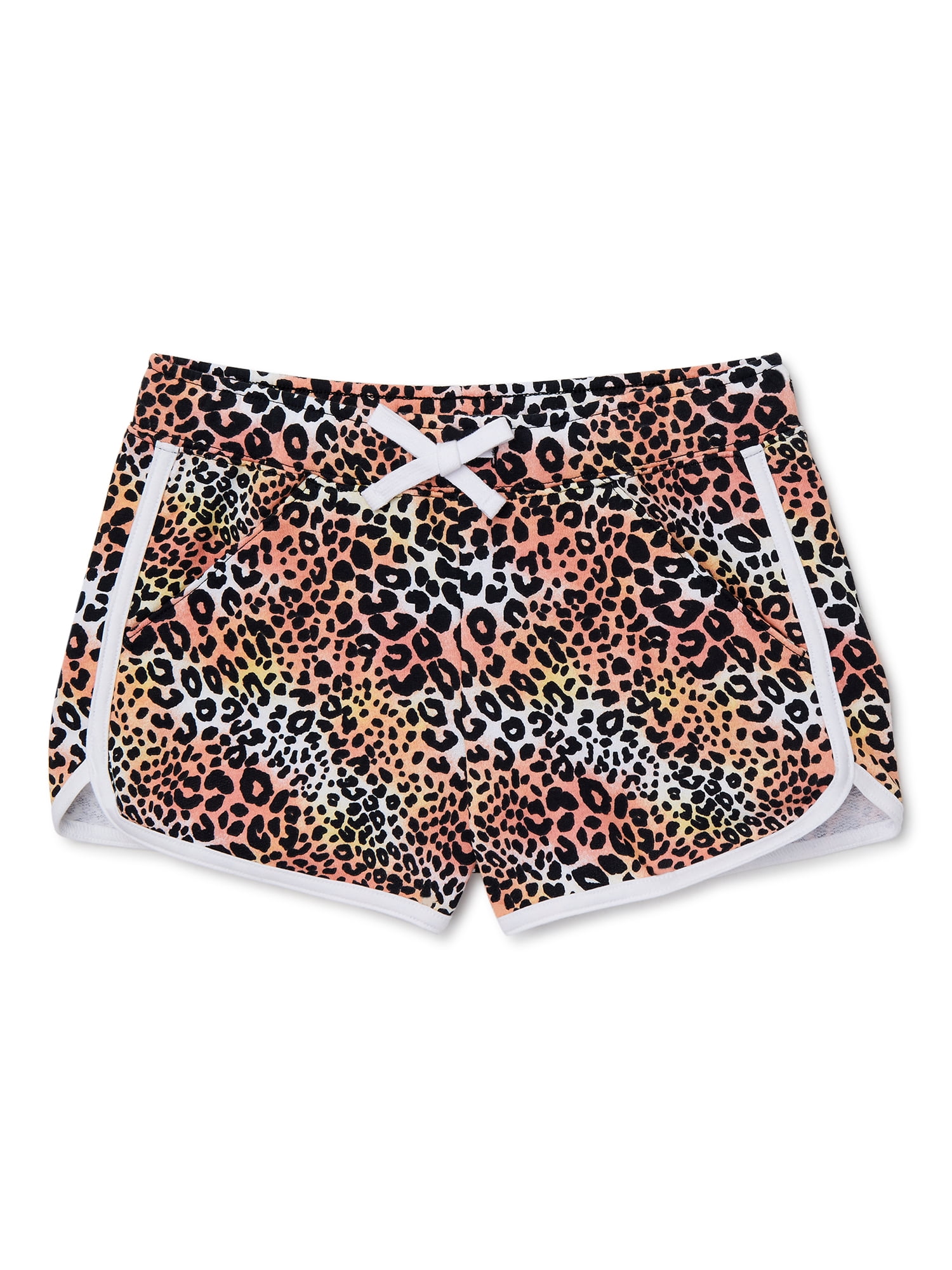 Justice Girls Retro Printed Lace Up Shorts, Sizes 5-18 & Plus - Walmart.com