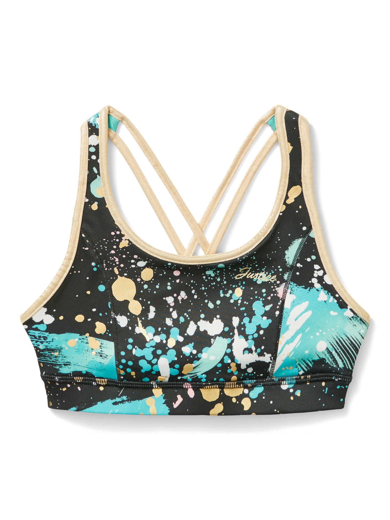 Justice Girls Reversible Sports Bra - Walmart.com