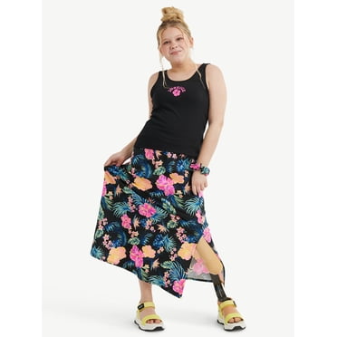 Justice Girls x Stranger Things Woven Plaid Skirt, Sizes XS-XLP ...