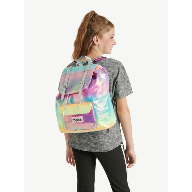Justice Girls Sequin Backpack, Ombre - Walmart.com