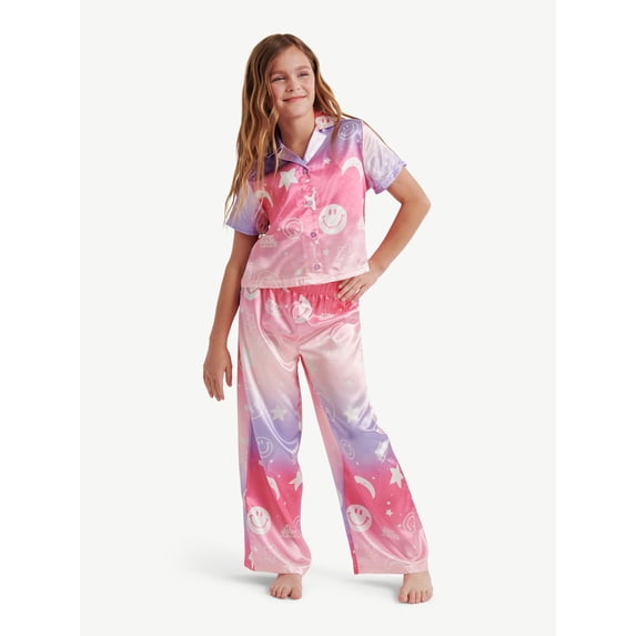 Justice Girls Smiley Coat Set, Sizes 4-18 & Plus - Walmart.com