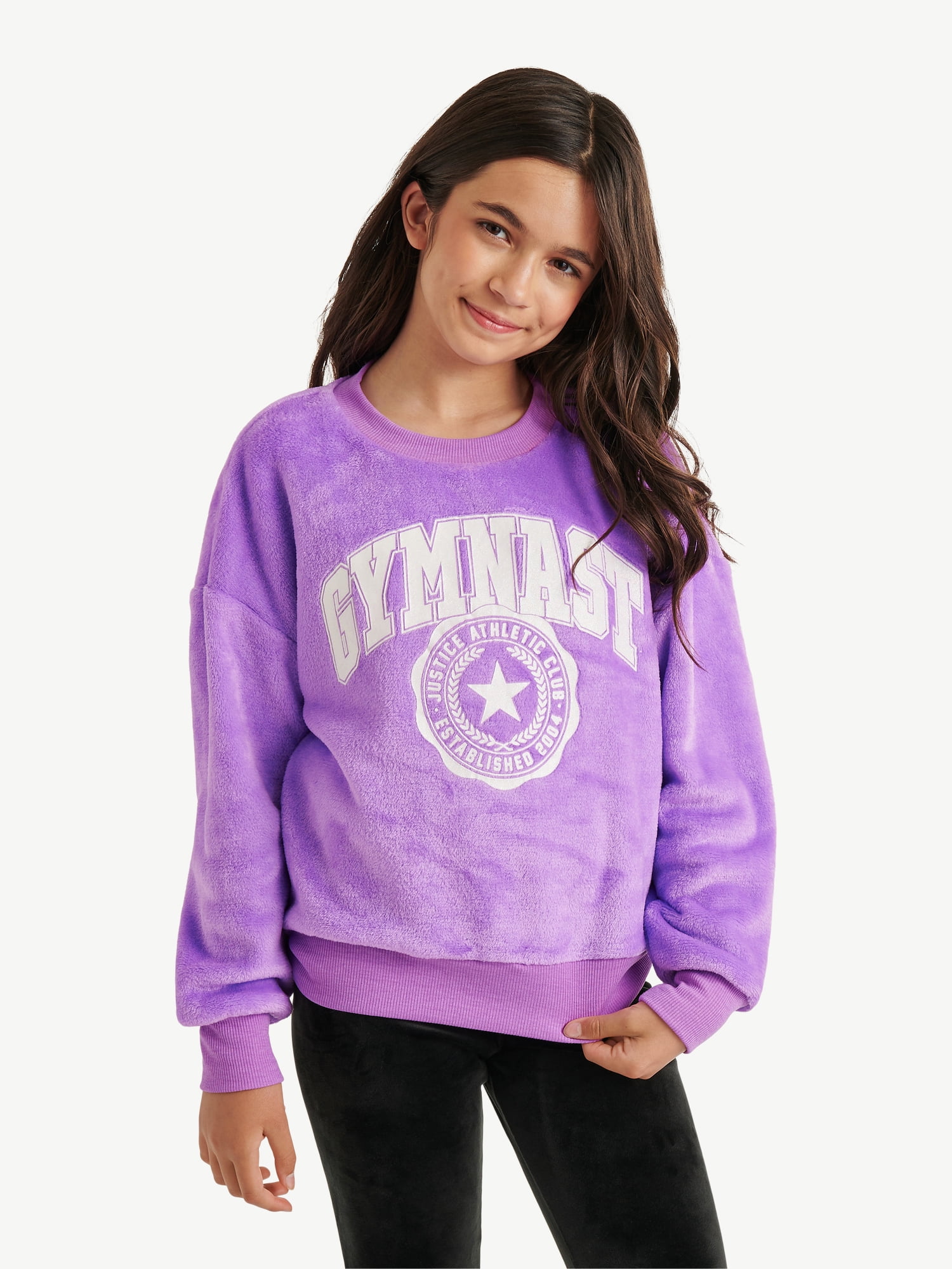 Justice Girls Sports Woobie Crew, Sizes XS - XLP - Walmart.com