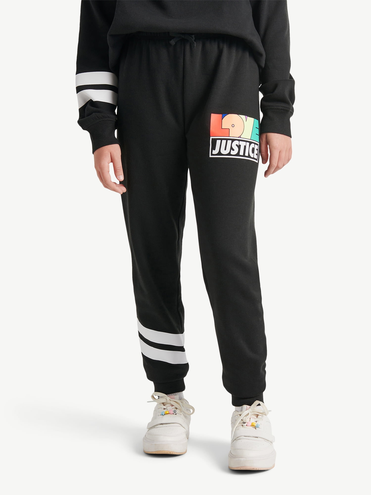 Justice Girls Stripe Pant, Sizes XS-XL & Plus - Walmart.com