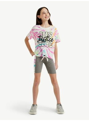 Justice Tops & T-Shirts in Justice Clothing - Walmart.com