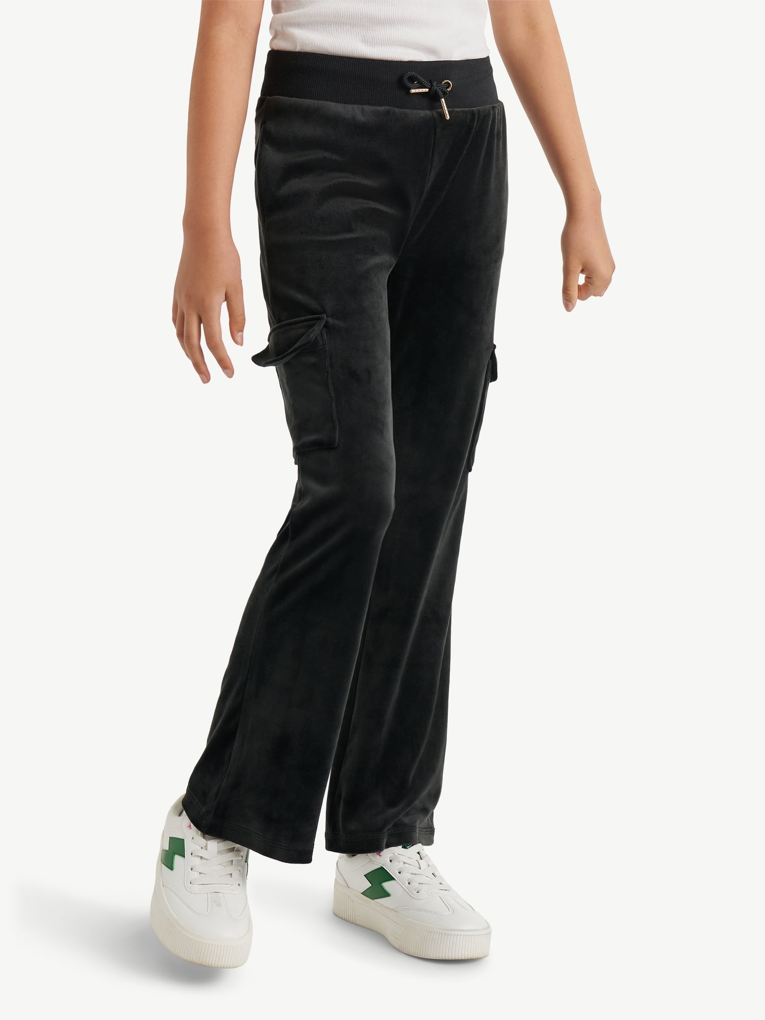 Justice Girls Velour Breakaway Flare, Sizes XS - XLP - Walmart.com
