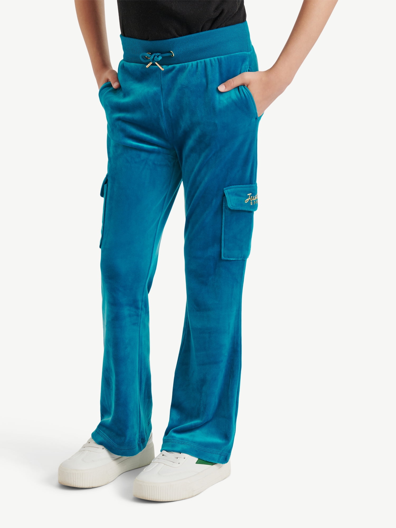 Justice Girls Velour Breakaway Flare, Sizes XS - XLP - Walmart.com
