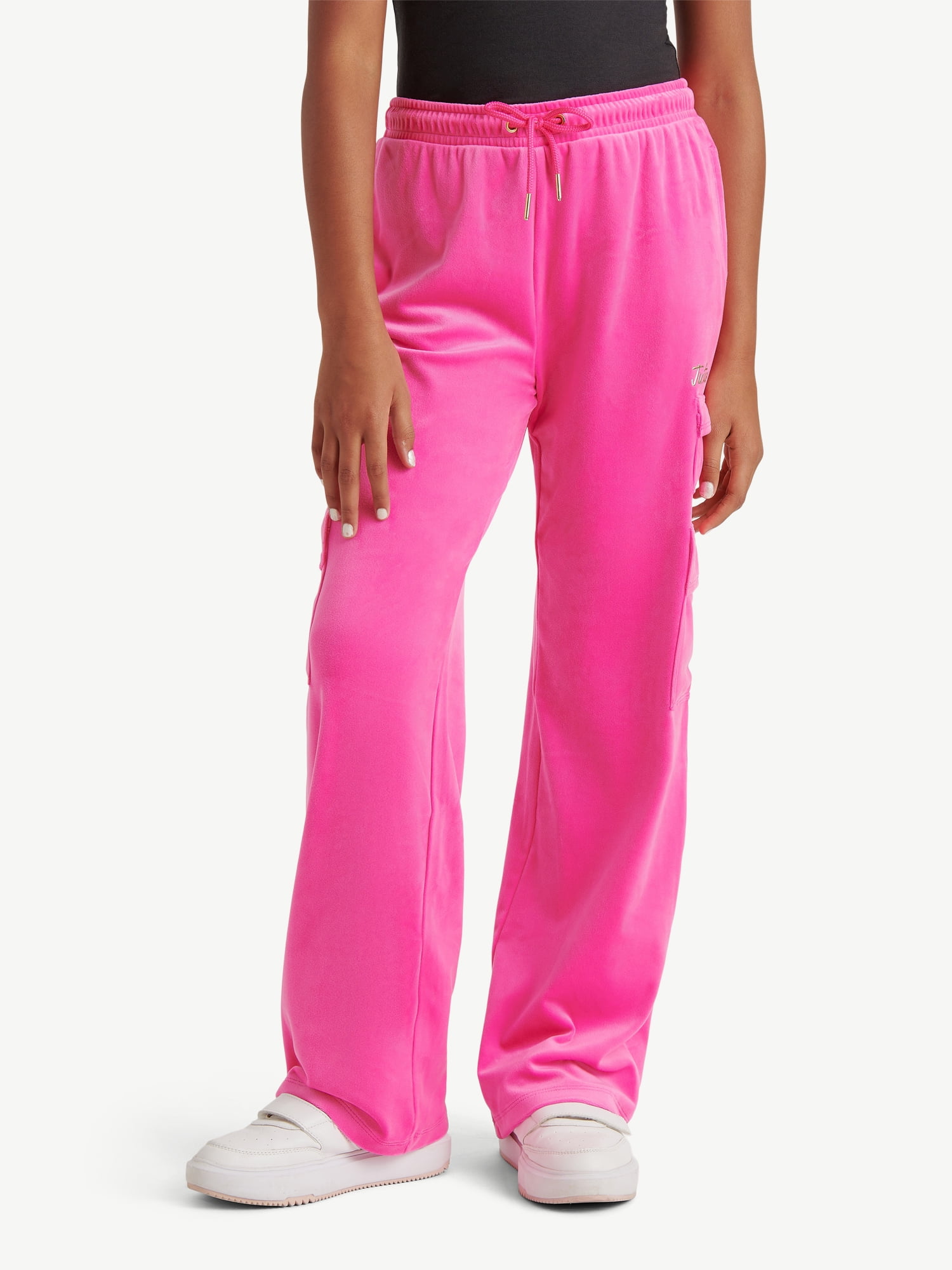 Justice Girls Velour Cargo Pocket Pant, Sizes Xs-Xlp - Walmart.com