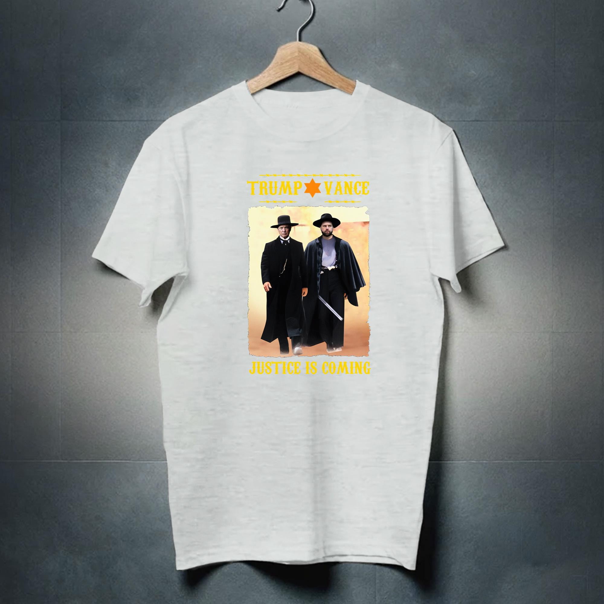 Justice Is Coming 2024 Shirt, Political Statement Graphic Tee, Bold ...