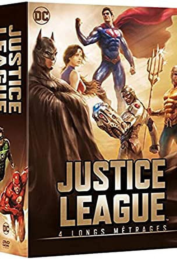 Justice League 4 Movie Collection - 4-DVD Boxset ( Justice League: The ...