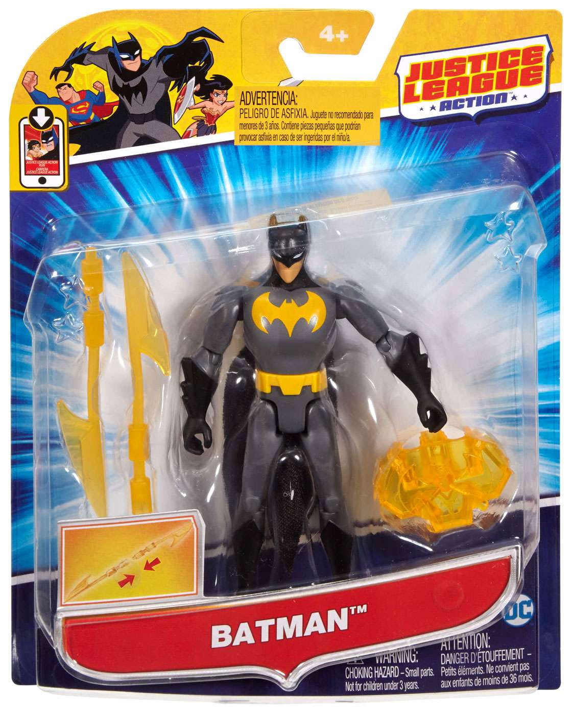 Justice League Action Stealth Mission Batman Figure - Walmart.com
