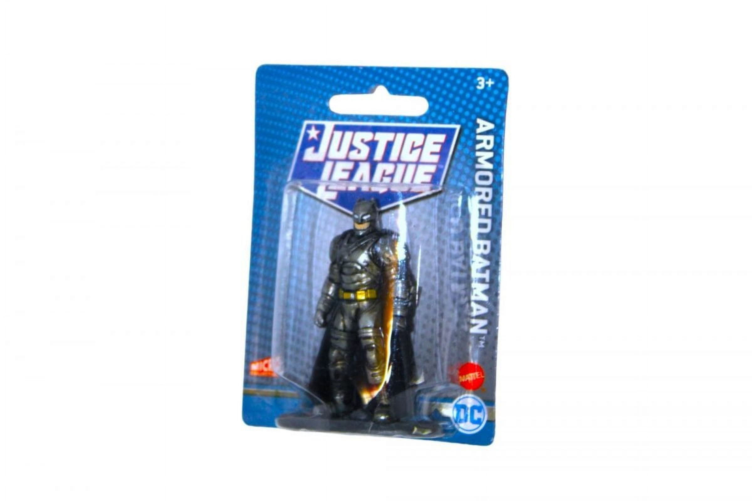 DC Justice League Armored Batman (2021) Mattel Micro Collection Mini ...