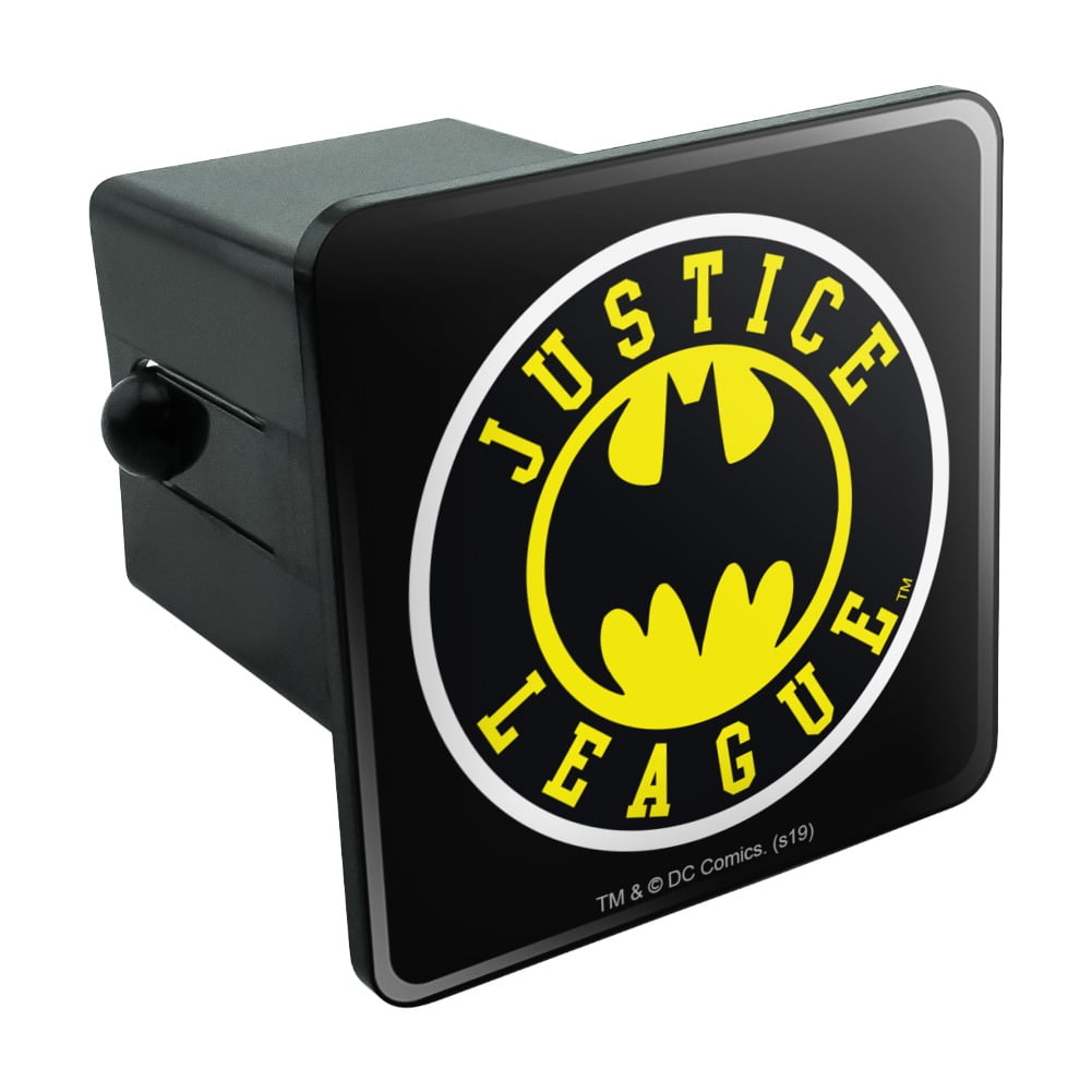 Justice League Batman Athletic Logo Tow Trailer Hitch Cover Plug Insert ...