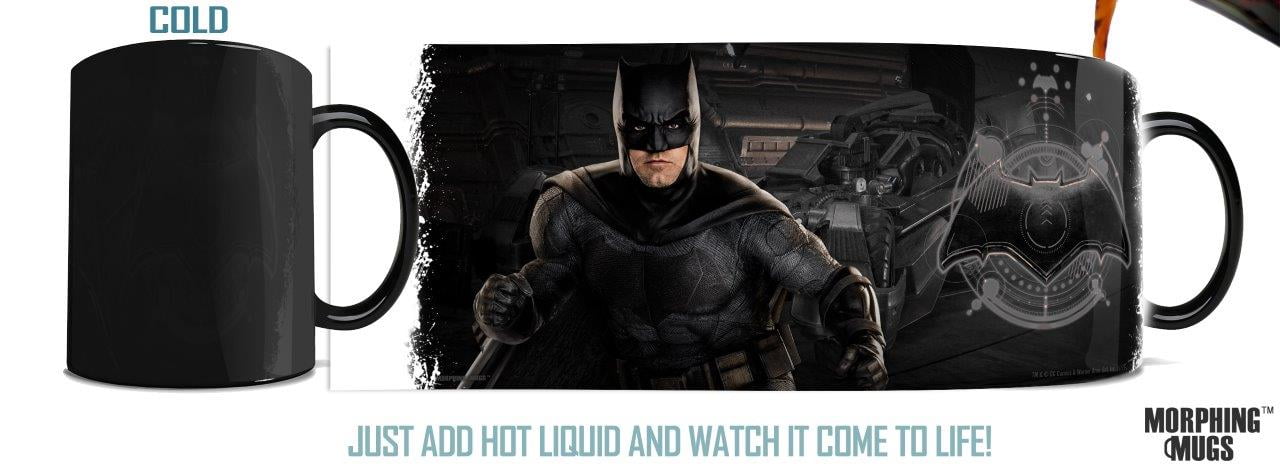 Justice League (Batman Logo) Morphing Mugs® Heat-Sensitive Mug ...