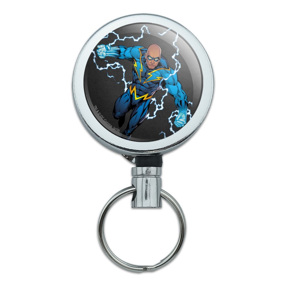 Justice League Black Lightning Character Heavy Duty Metal Retractable ...