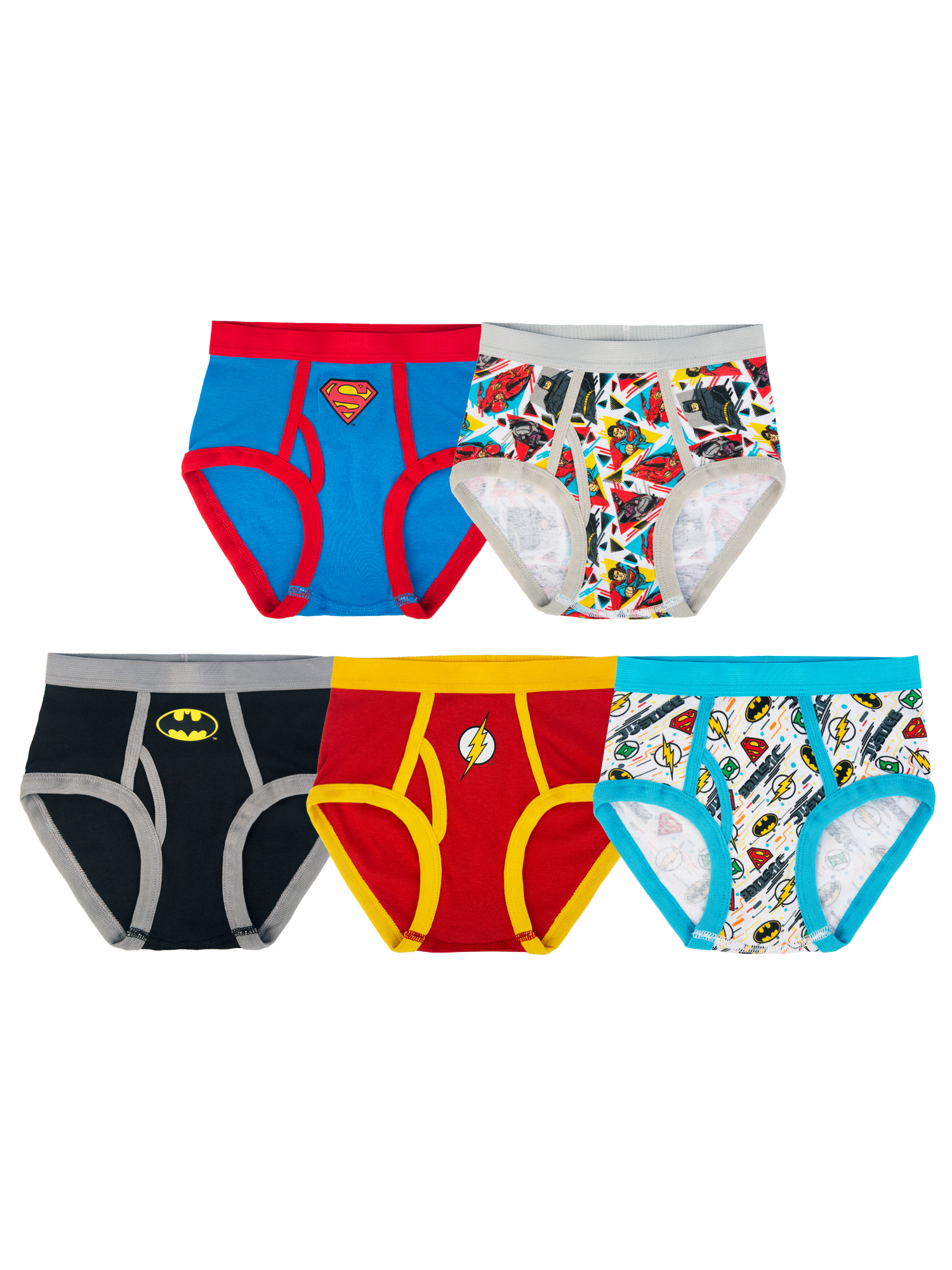 Justice League Cotton Underwear Boys Size 6 Walmart