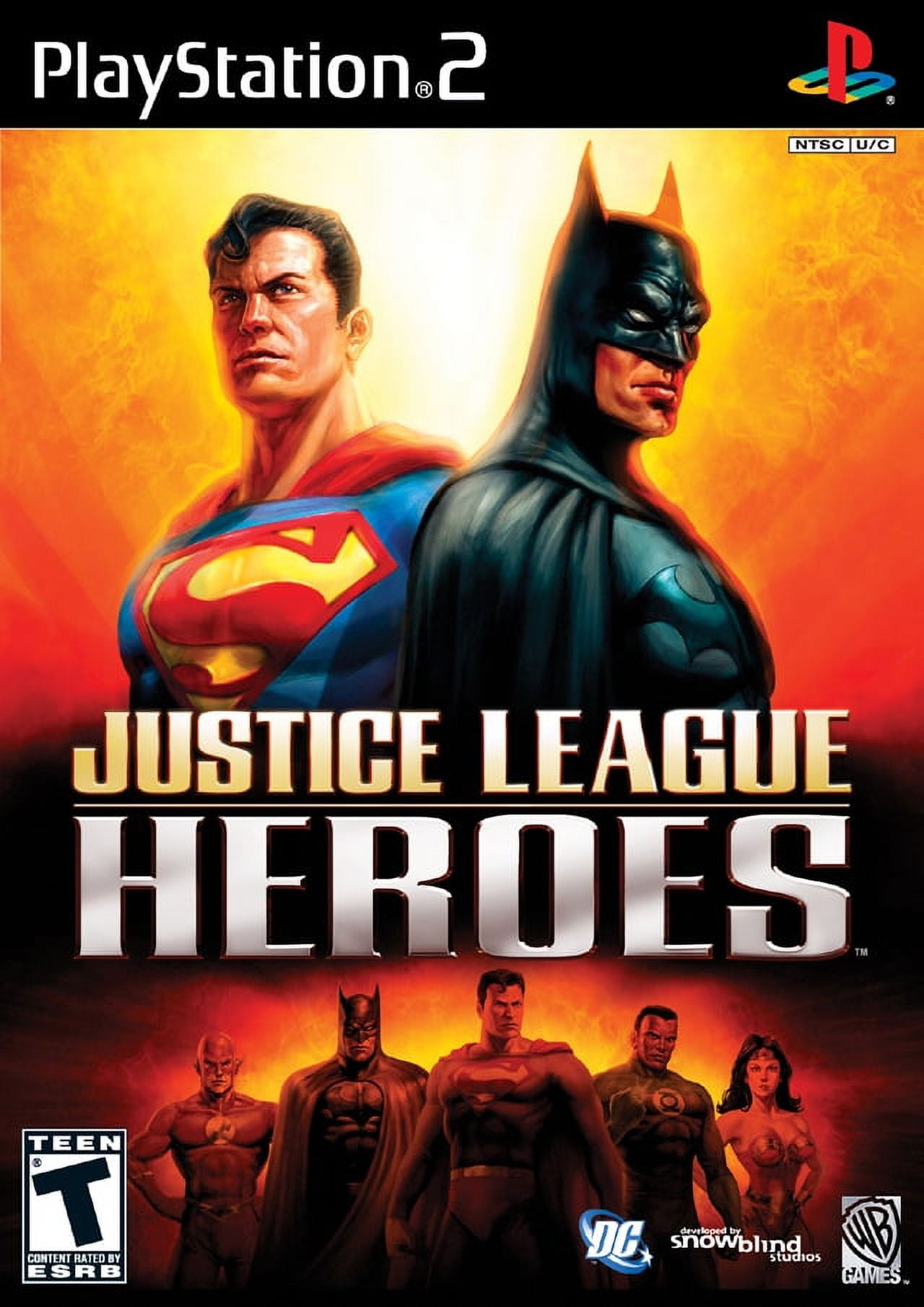 Justice League Heroes (PS2) - Walmart.com