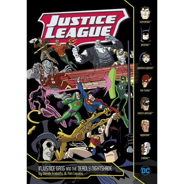 Justice League Injustice Gang and the Deadly Nightshade, (Paperback ...