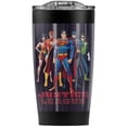 Justice League In League Stainless Steel Tumbler 20 oz Coffee Travel ...
