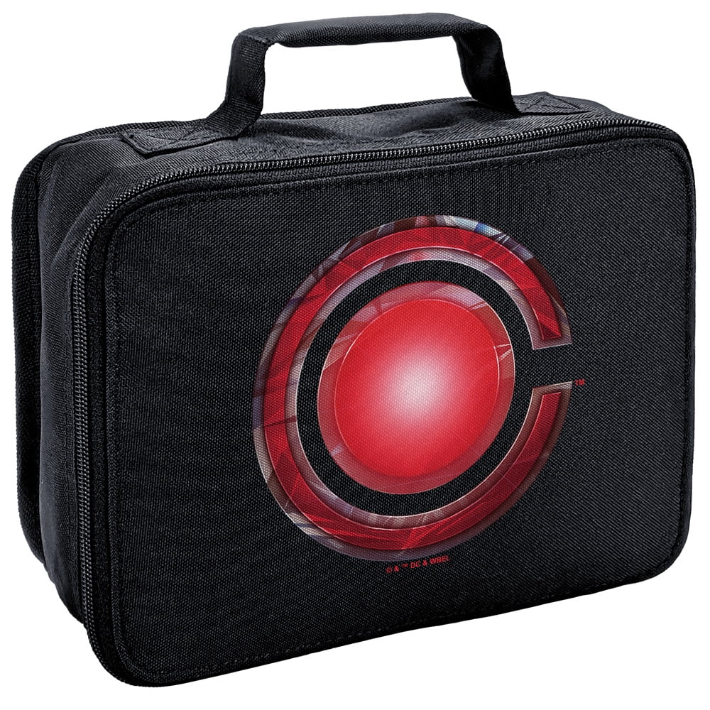 Justice League Movie Cyborg Logo Insulated Soft Sided Lunch Box ...