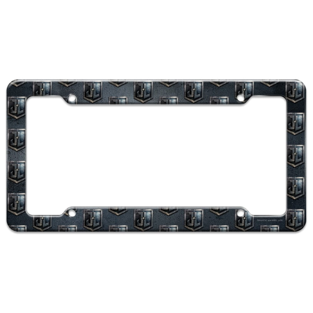 Justice League Movie Logo License Plate Tag Frame - Walmart.com