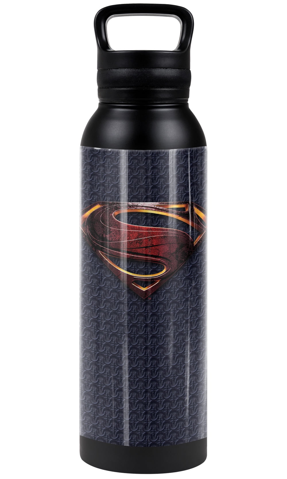 Justice League Movie Official Superman Logo 24 oz Insulated Canteen ...