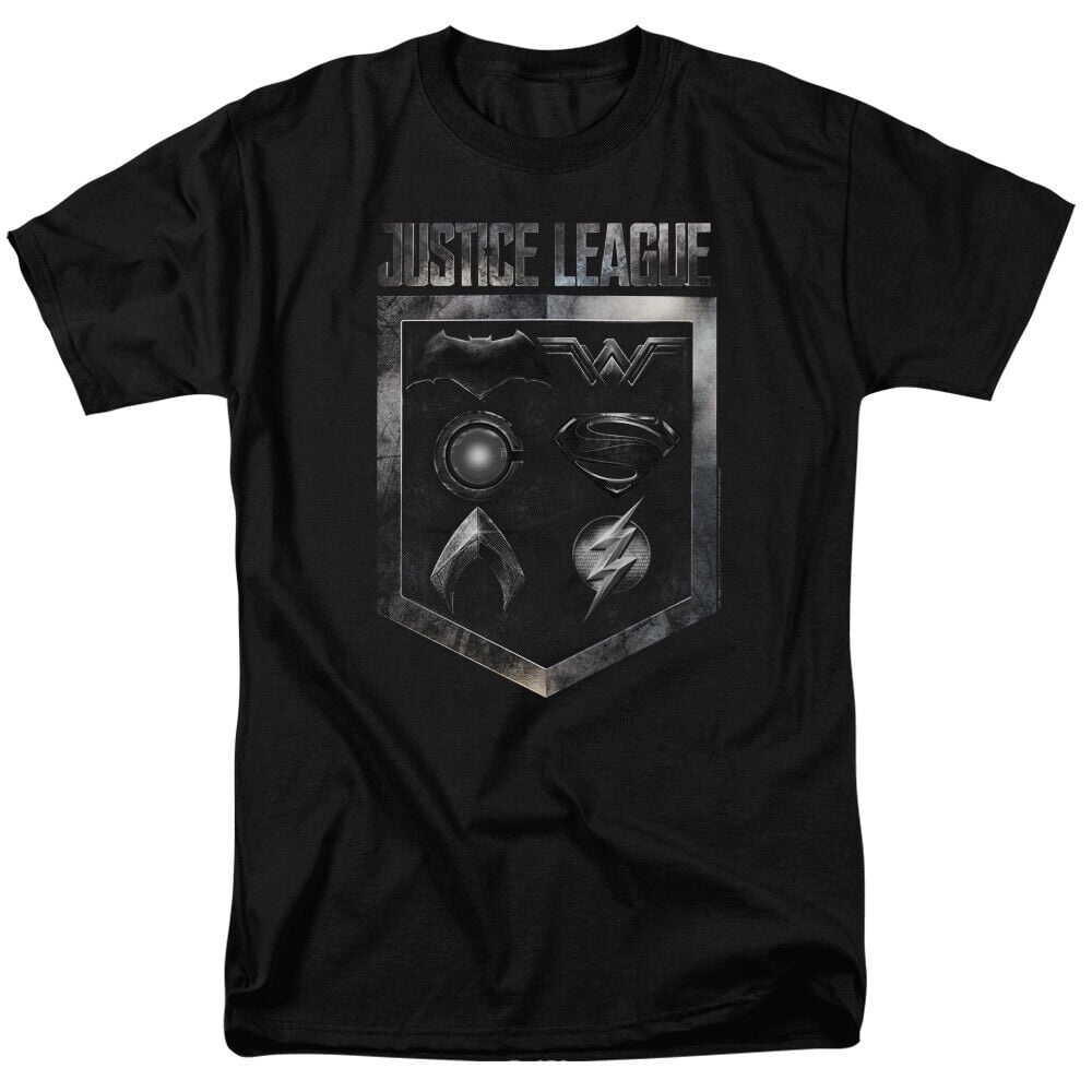 Justice League Movie Shield Of Emblems" T-Shirt or Sleeveless Tank ...