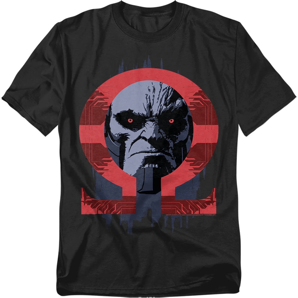 Justice League Movie T-Shirt Darkseid Omega Unisex Graphic Tee For Men ...