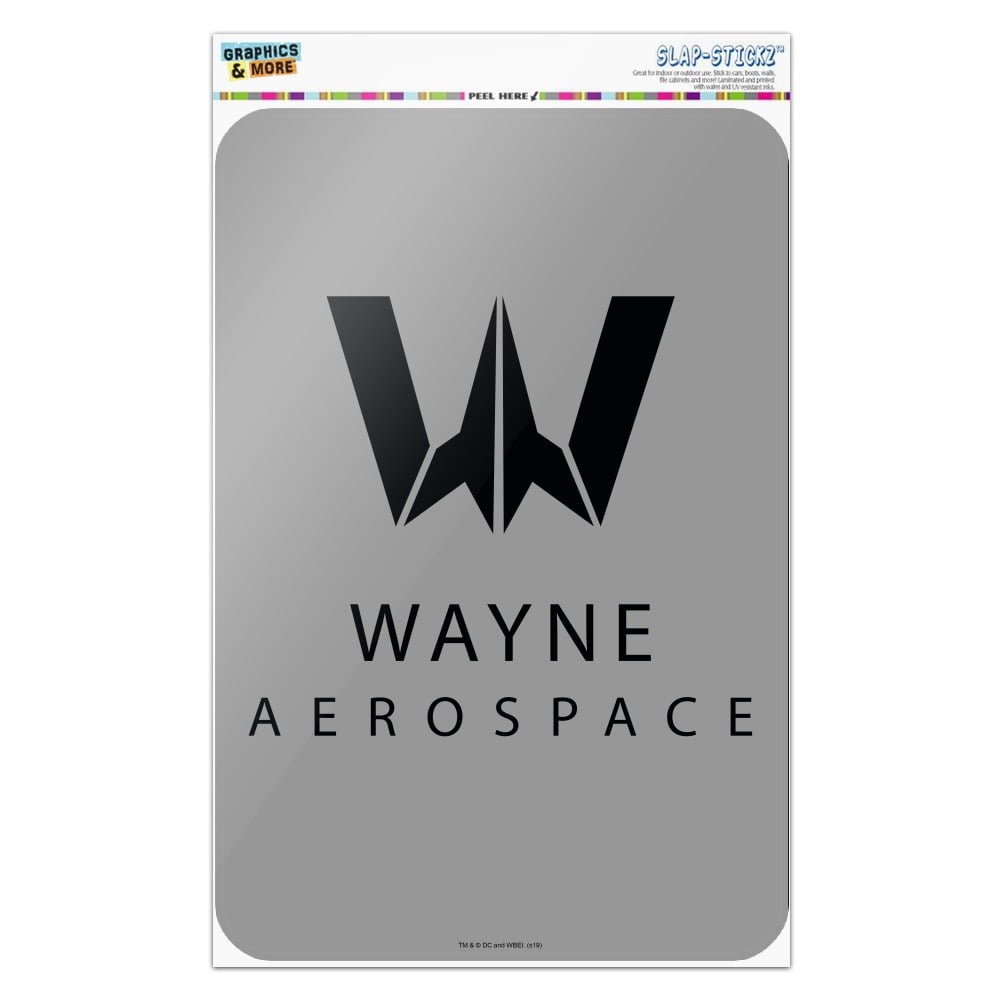 Justice League Movie Wayne Aerospace Home Business Office Sign ...