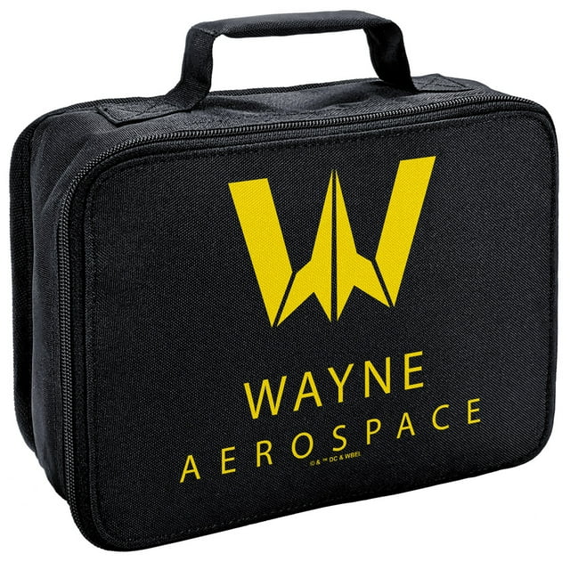Justice League Movie Wayne Aerospace Insulated Soft Sided Lunch Box ...