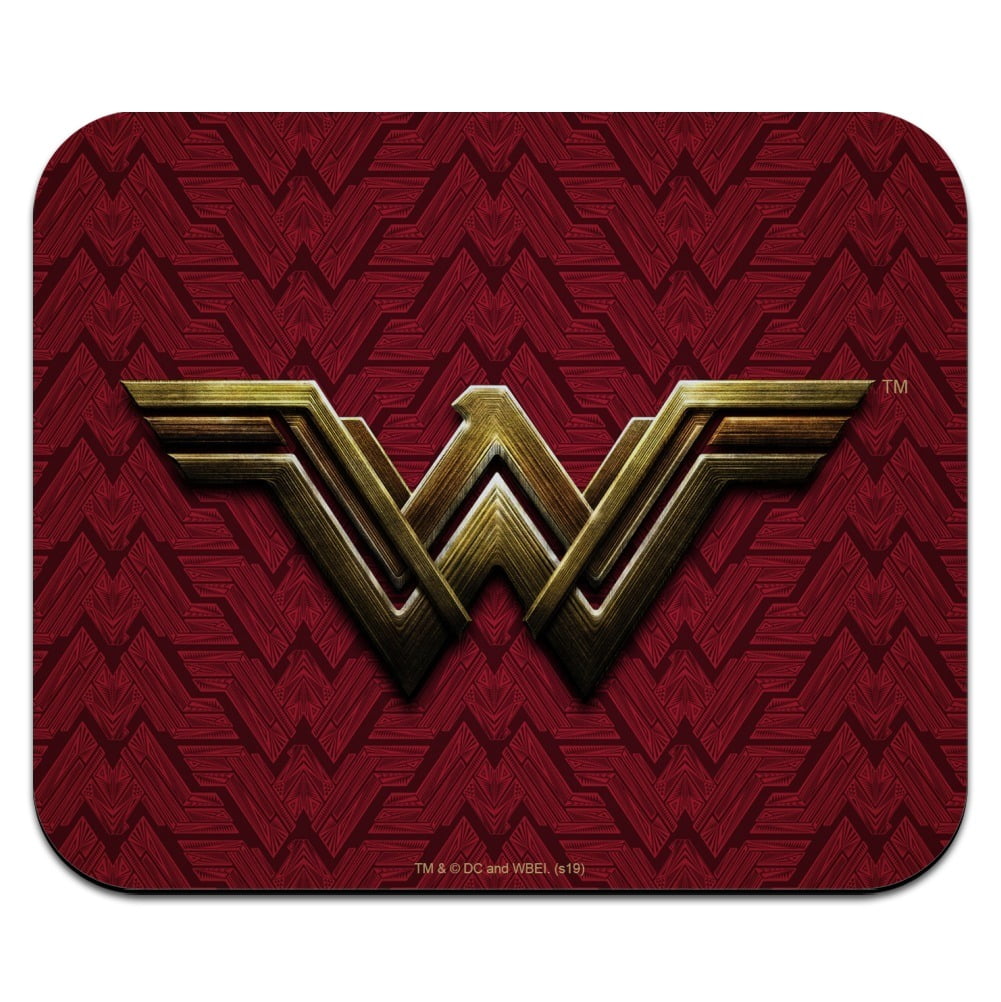 Justice League Movie Wonder Woman Logo Low Profile Thin Mouse Pad ...