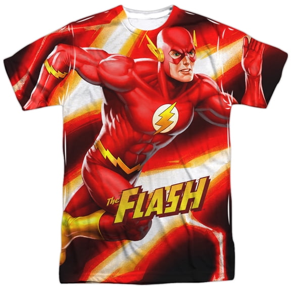 Flash Men's Bolt Sublimation T-shirt White - Walmart.com
