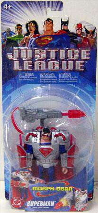 Justice League Superman Action Figure (Morph-Gear) - Walmart.com